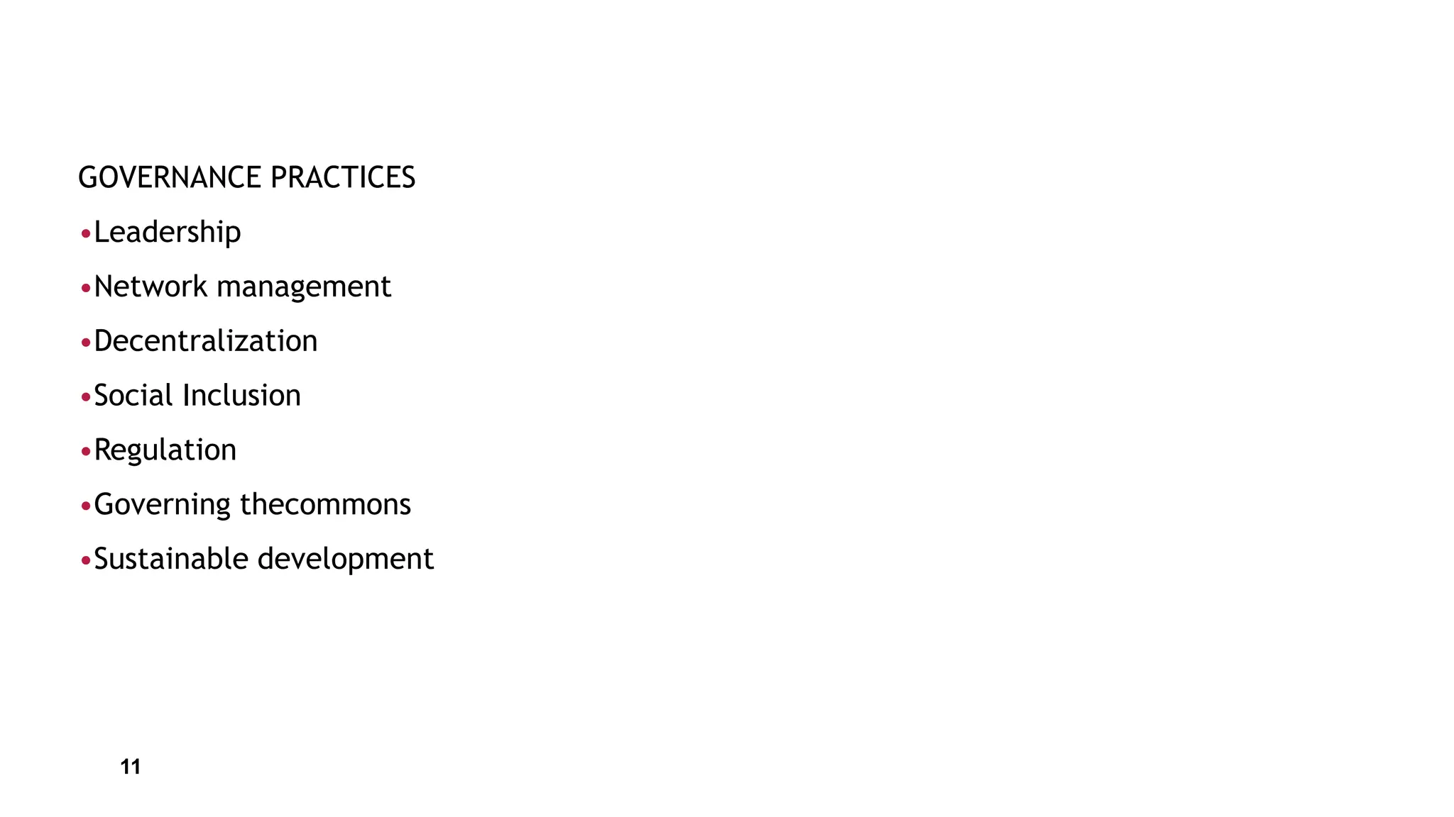 Governance theory…………………………………………………………… | PPTX