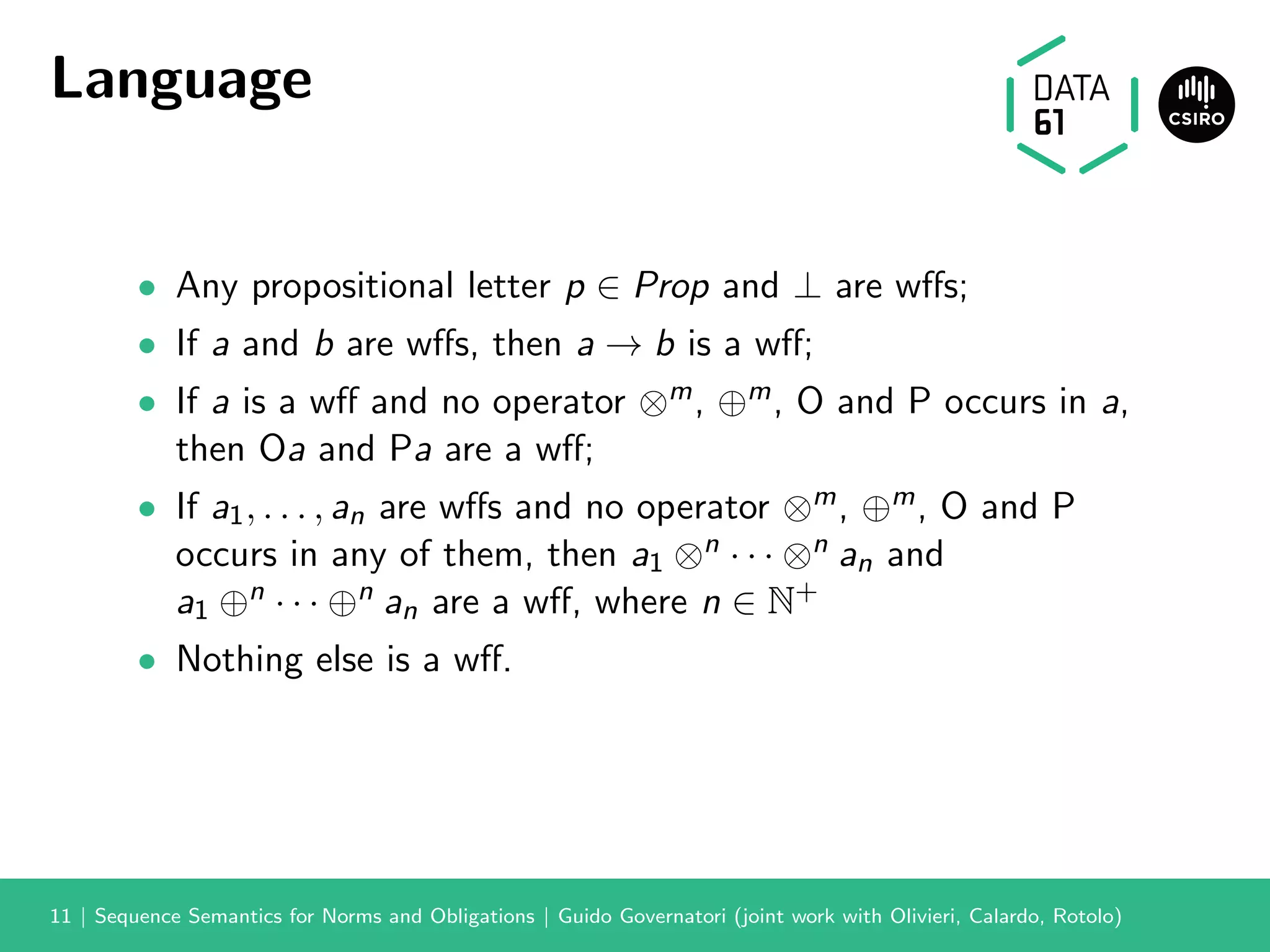 Sequence Semantics for Norms and Obligations | PDF