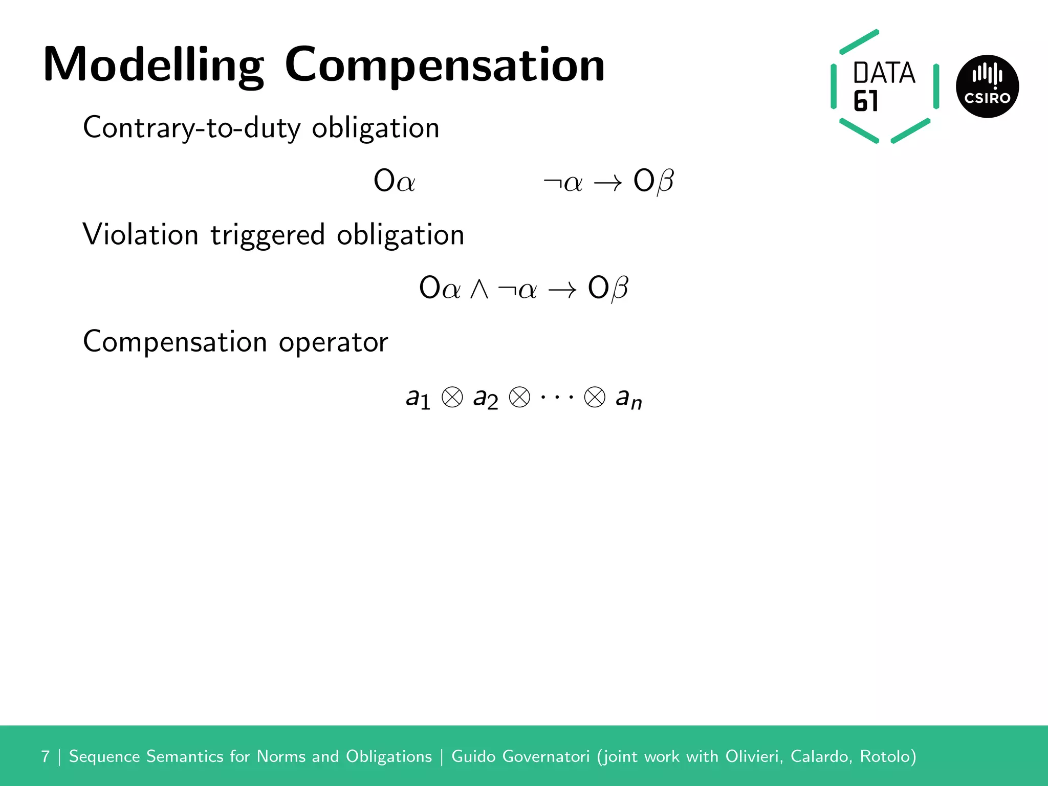 Sequence Semantics for Norms and Obligations | PDF