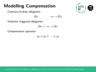 Sequence Semantics for Norms and Obligations | PDF