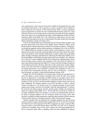 Governing autonomous vehicles emerging responses for safety liability ...