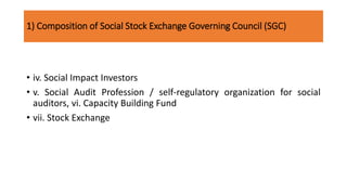 Governing Council for Social Stock Exchange (“SSE”).pptx