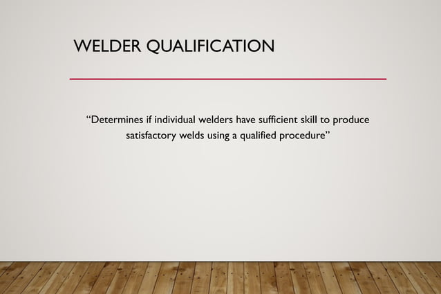 Documents Governing Welding Inspection and Qualification | PPT | Chemistry | Science