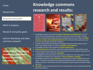 Governing knowledge commons a short history and update | PDF