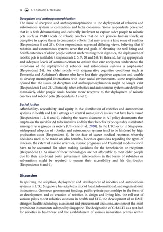 Governing the adoption of robotics and autonomous systems in long term care in singapore | PDF ...