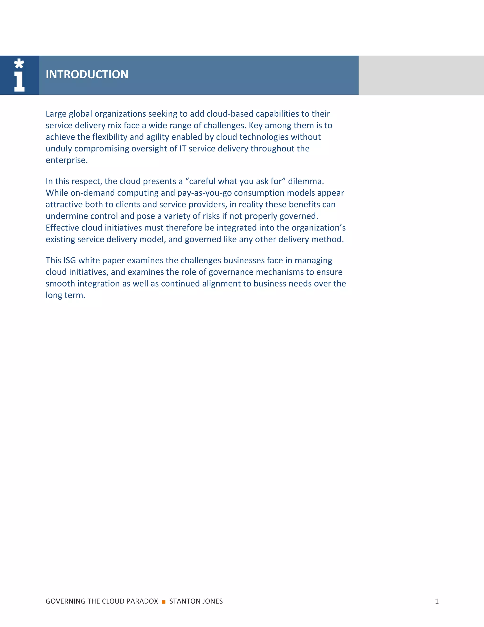 Governing the cloud paradox | PDF