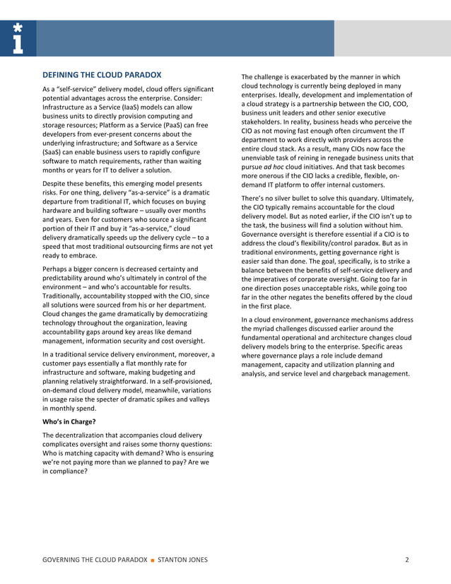 Governing the cloud paradox | PDF