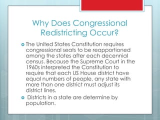 Congressional Redistricting | PPTX