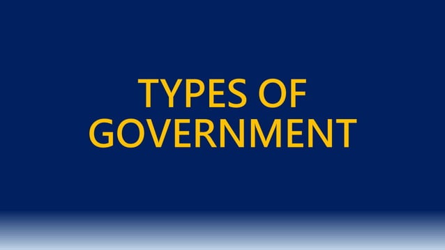 Introduction to Government | PPT | Free Download