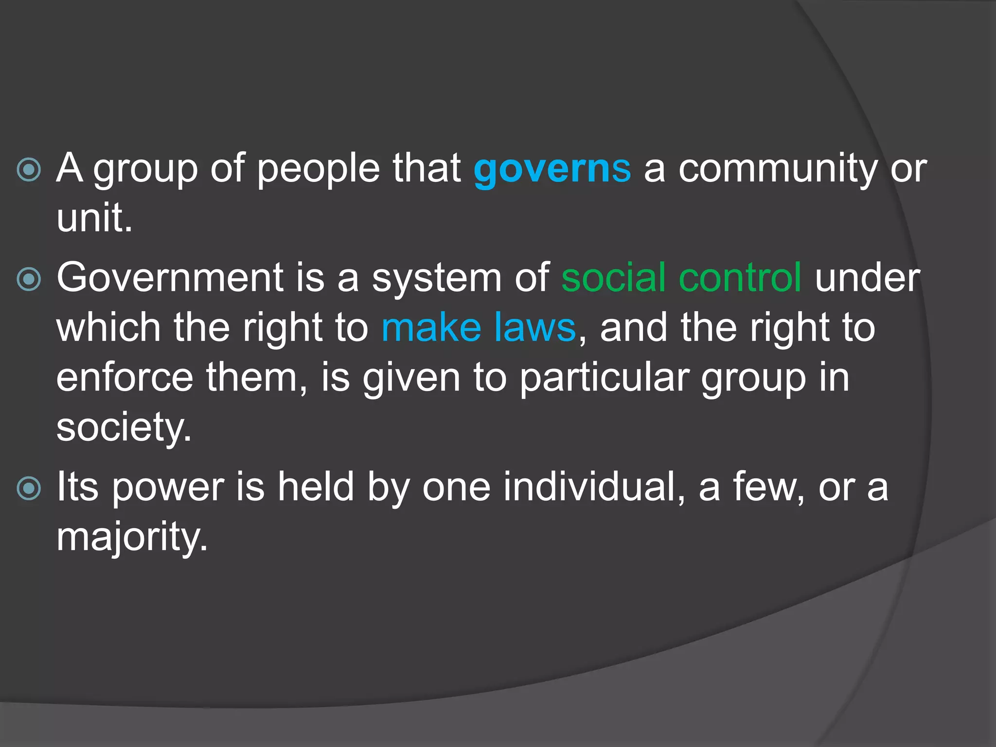 Types and forms of government | PPTX