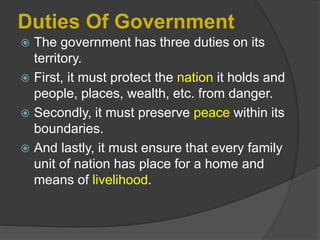 Types and forms of government | PPTX