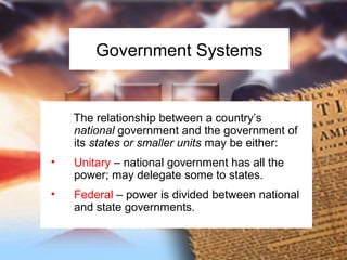 Government ch. 1 - principles of gov't (1) | PPT