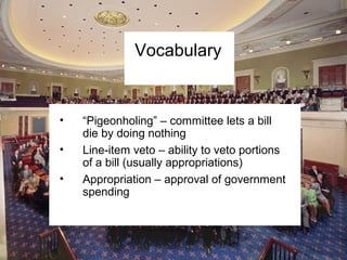 Government ch. 7 - congress at work | PPT