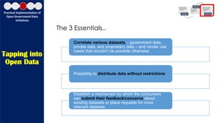 Government Data Exchange and Open Government Data Platform | PPT