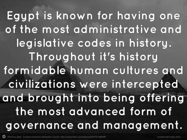 Government in Ancient Egypt | PPTX