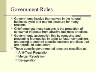 Government Intervention in Markets | PPT