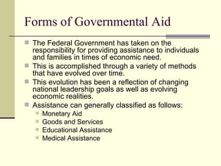 Governmental Wealth Redistribution | PPT