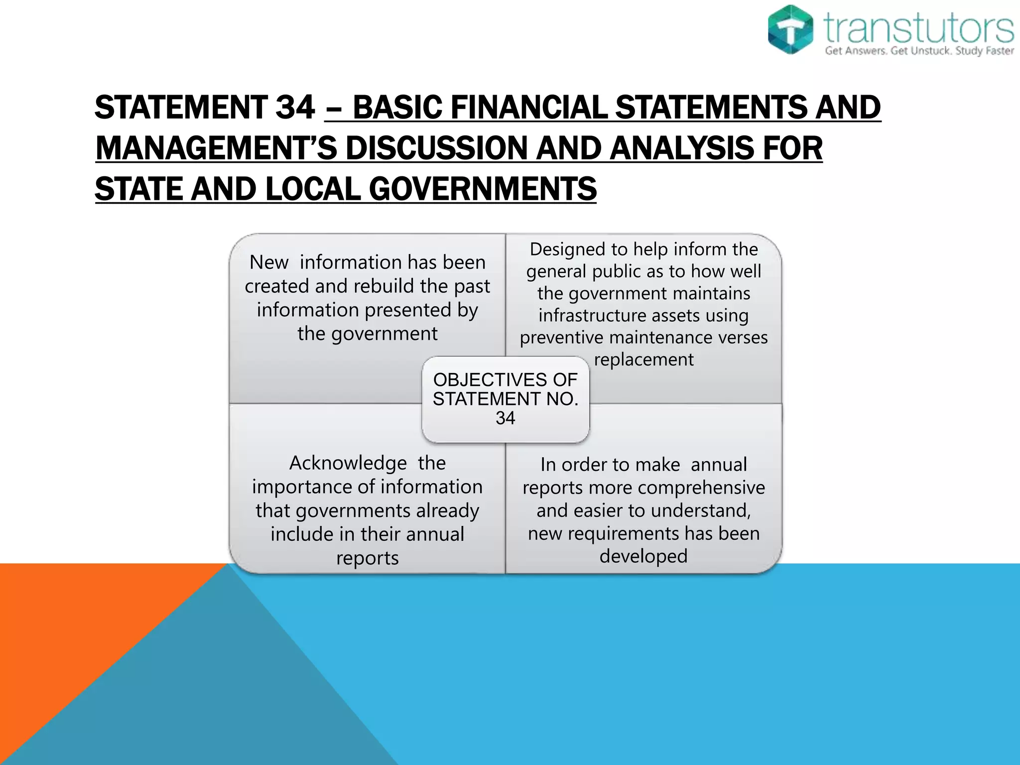 GASB (Governmental Accounting Standards Board)| Accounting | PPTX