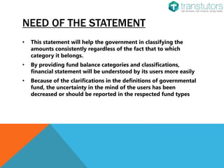 GASB (Governmental Accounting Standards Board)| Accounting | PPTX