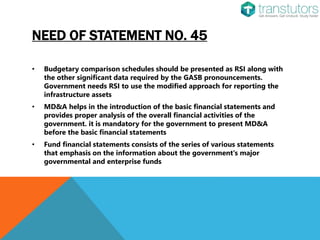 GASB (Governmental Accounting Standards Board)| Accounting | PPTX