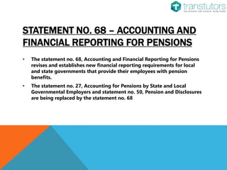 GASB (Governmental Accounting Standards Board)| Accounting | PPTX