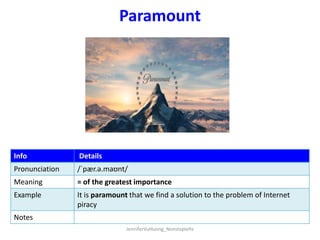 Government and authorities Topic - Nonstop Ielts- Jen | PPT