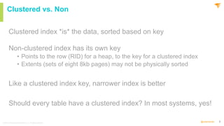 Government and Education Webinar: SQL Server—Indexing for Performance | PPT