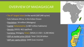 Government and natural resources - Madagascar case study | PPTX