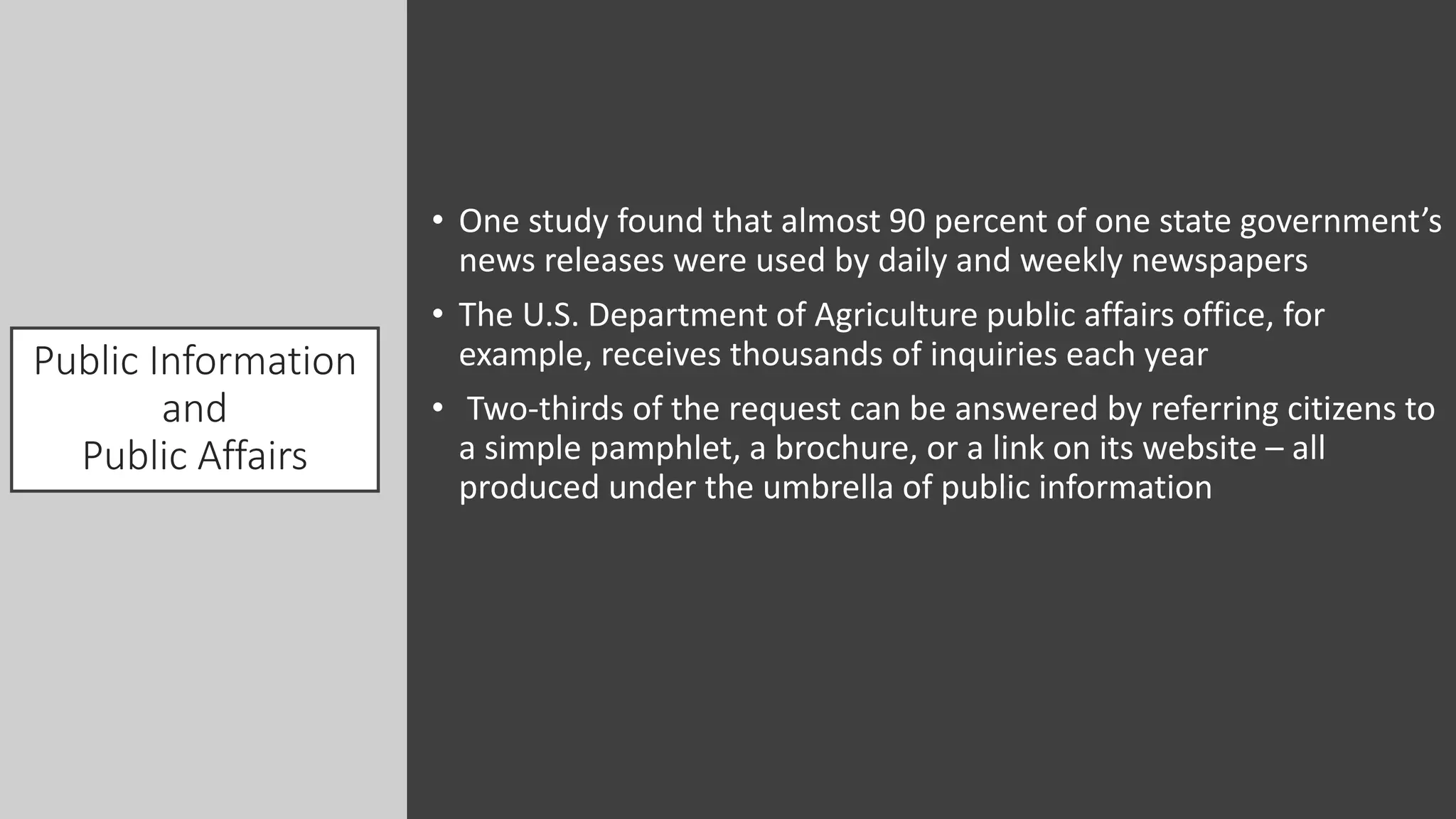 Government and Politics public relations | PPTX