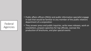 Government and Politics public relations | PPTX