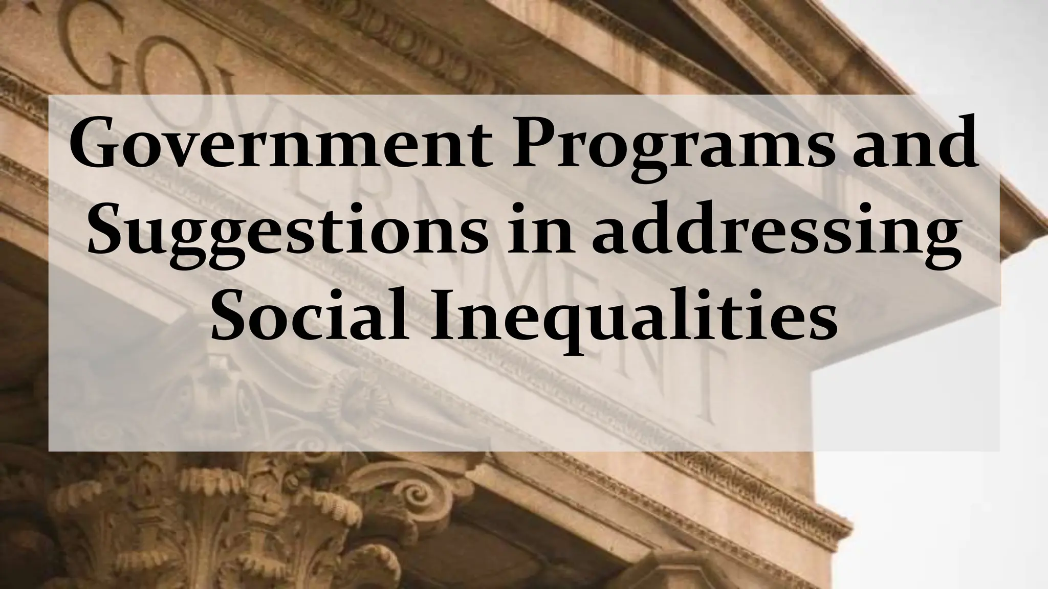 GOVERNMENT AND SOCIALs INEQUALITIES.pptx