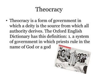 Government as a social institution final | PPTX