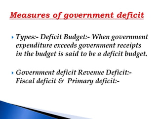 Government budget | PPTX