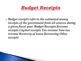 Government budget | PPTX