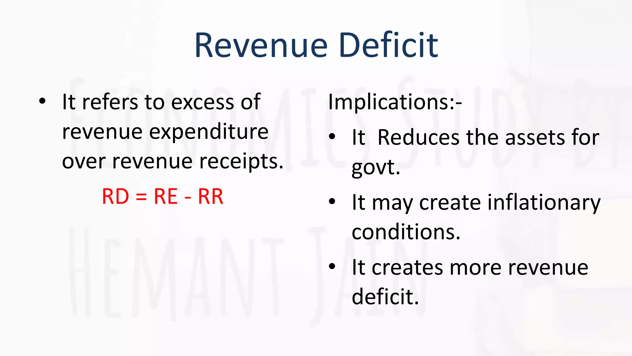 Government budget | PPTX