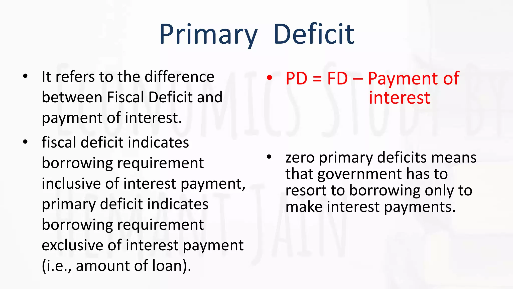 Government budget | PPTX