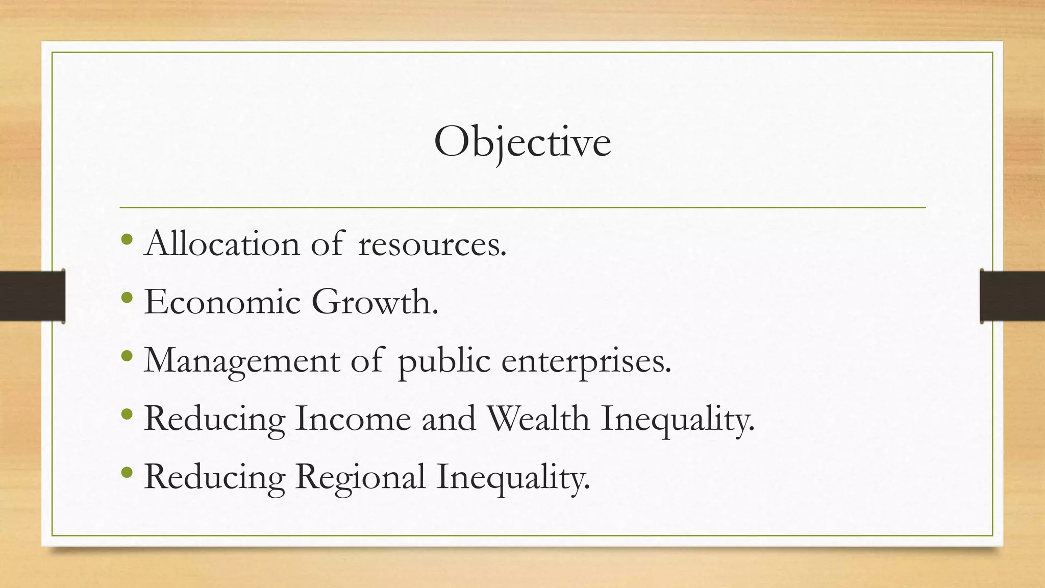 Government budget | PPTX