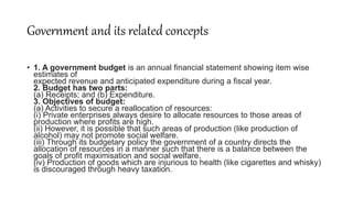 Government budget.pptx.................. | PPTX | Business Accounting ...