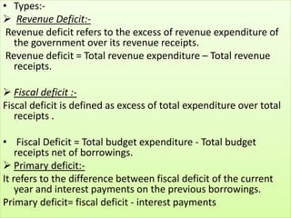 Government budget and the economy | PPTX