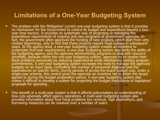 Government budgeting & expenditures issues & problems | PPT