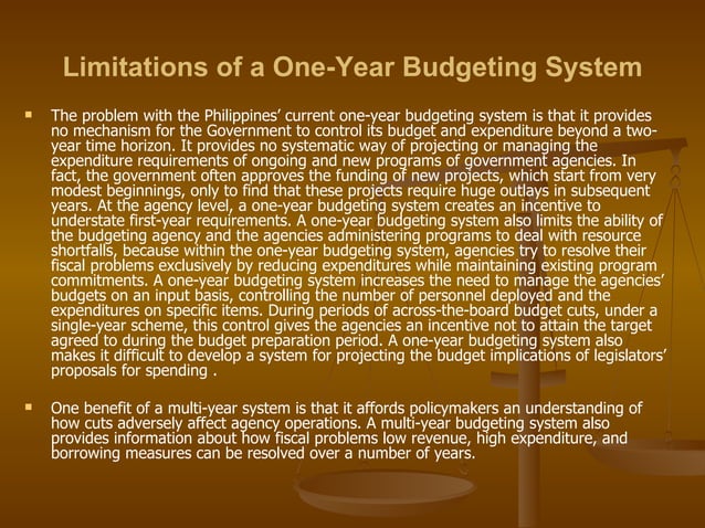 Government budgeting & expenditures issues & problems | PPT | Business ...