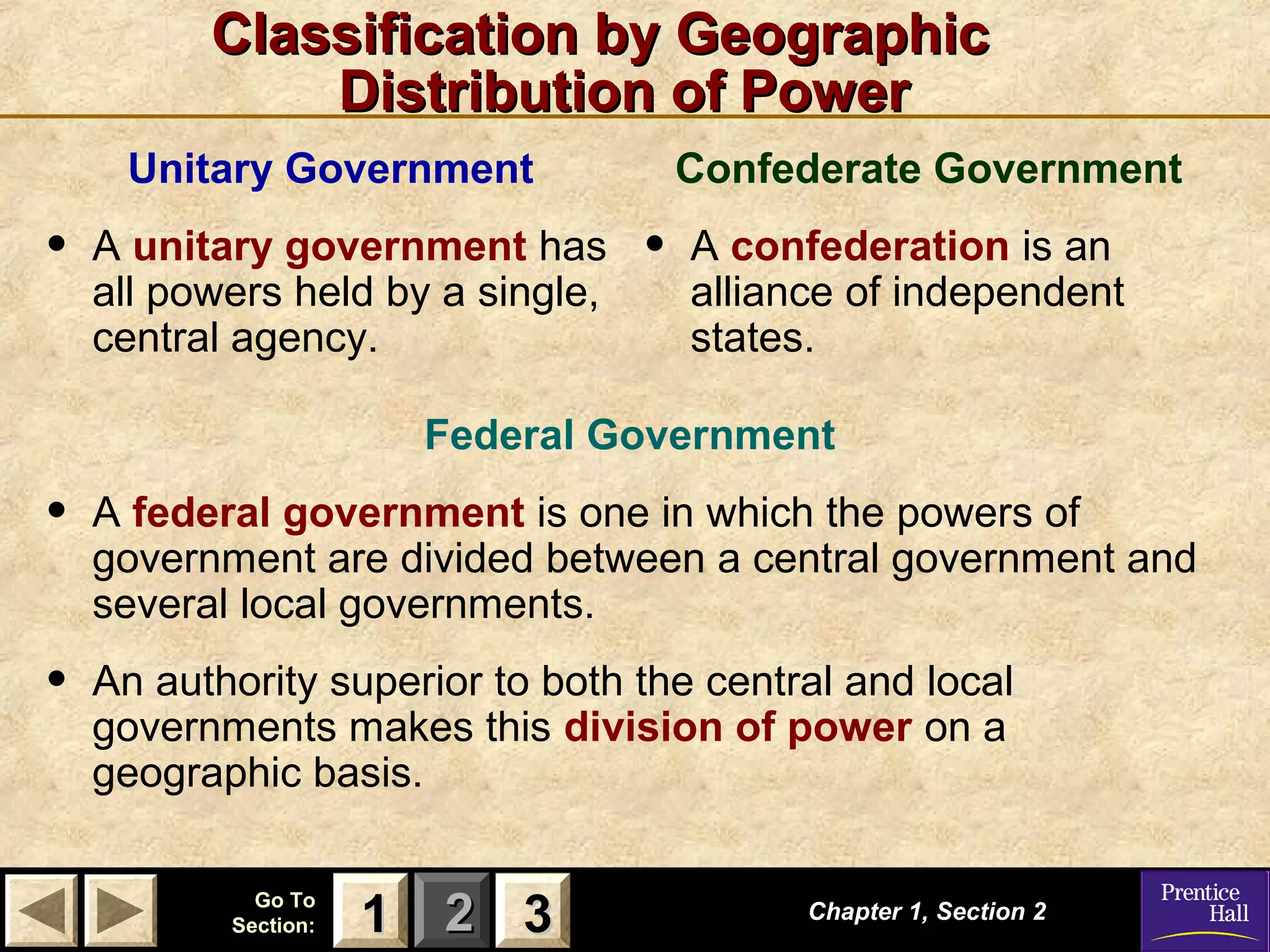 Government chapter 1 powerpoint con't | PPT