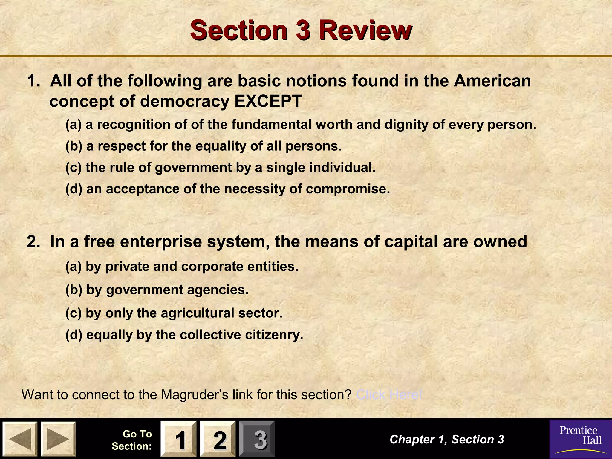 Government chapter 1 powerpoint con't | PPT