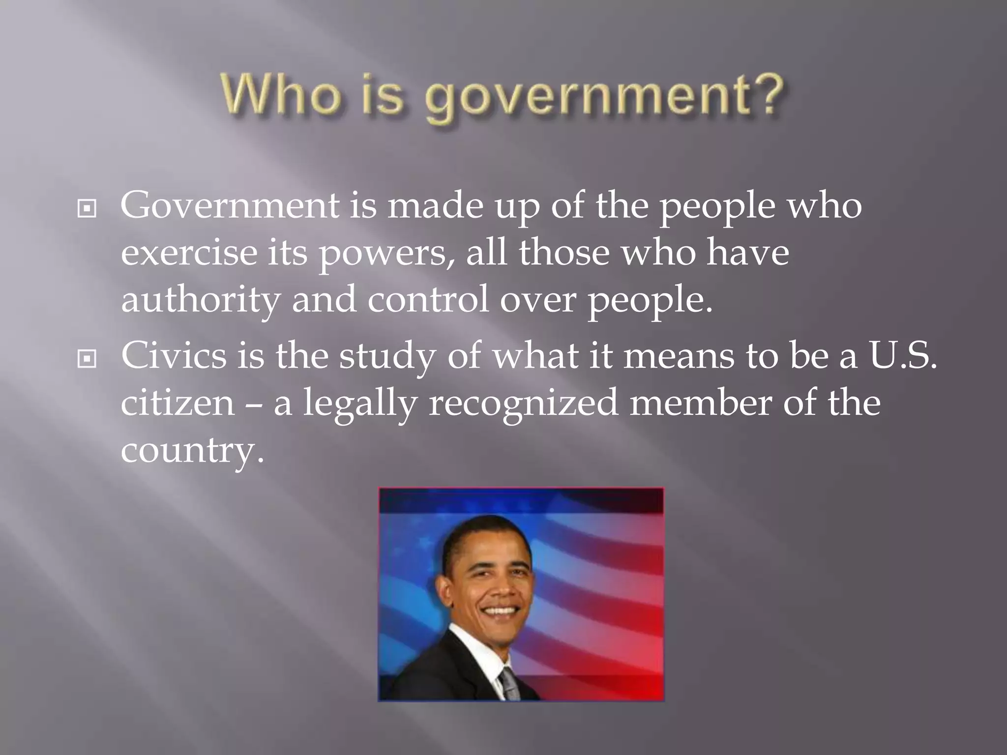 Government chapter 1 powerpoint | PPTX