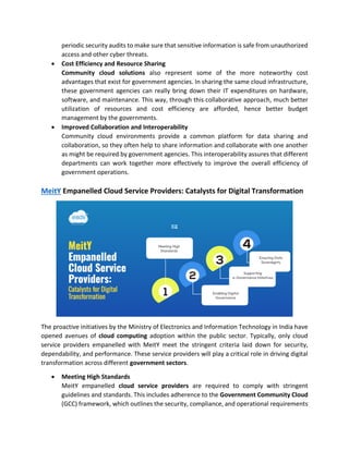 Government Community Cloud A Pathway to Secure and Efficient Digital ...