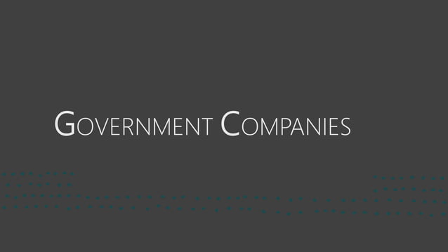 Private Vs Government Companies | PPT