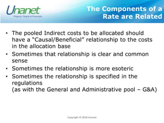 Government Contract Foundations – Understanding Indirect Rates | PDF