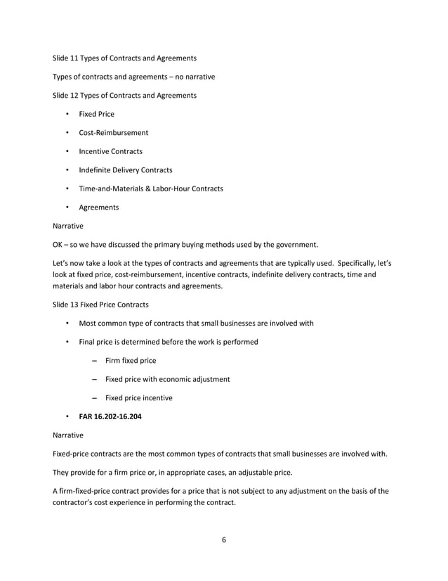 Government contracting 101 part 2 | PDF
