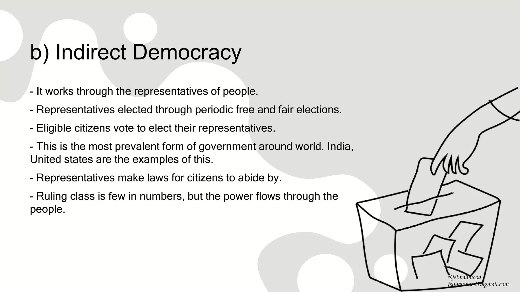 Government: Its meaning and types | PPTX