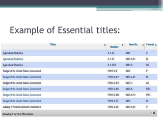 Government documents processing and overview | PPTX